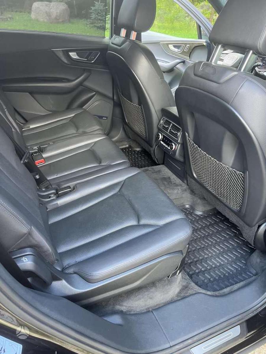 Melns Audi Q7 2017 Viļņa, ar dzinēja tilpumu 3.00 L un nobraukumu 201 tūkst. km par 23000 €, foto 37 vietnē AUTOMOTO.COM.LV