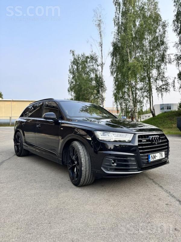 Melns Audi Q7 2017 Rīga, ar dzinēja tilpumu 3.00 L un nobraukumu 170 tūkst. km par 34700 €, foto 2 vietnē AUTOMOTO.COM.LV
