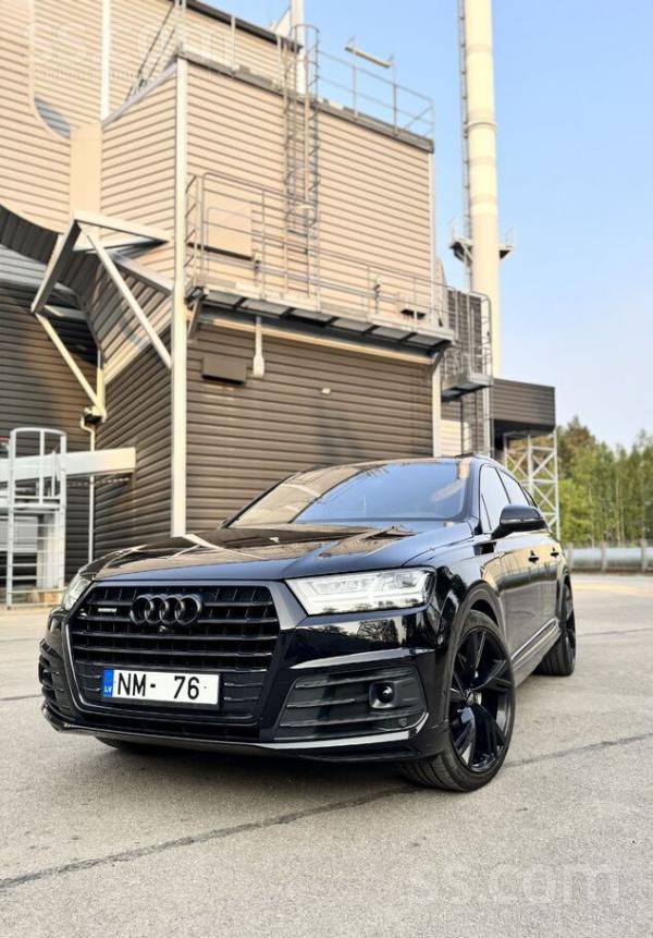 Melns Audi Q7 2017 Rīga, ar dzinēja tilpumu 3.00 L un nobraukumu 170 tūkst. km par 34700 €, foto 4 vietnē AUTOMOTO.COM.LV