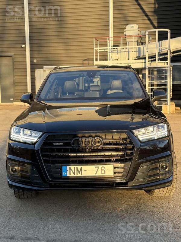 Melns Audi Q7 2017 Rīga, ar dzinēja tilpumu 3.00 L un nobraukumu 170 tūkst. km par 34700 €, foto 6 vietnē AUTOMOTO.COM.LV