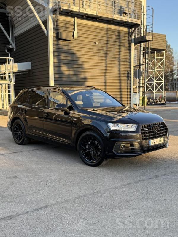 Melns Audi Q7 2017 Rīga, ar dzinēja tilpumu 3.00 L un nobraukumu 170 tūkst. km par 34700 €, foto 7 vietnē AUTOMOTO.COM.LV