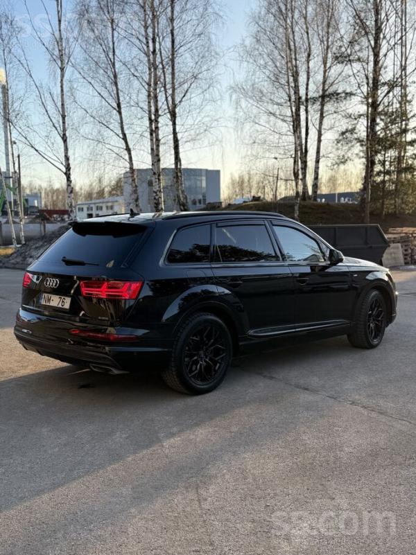 Melns Audi Q7 2017 Rīga, ar dzinēja tilpumu 3.00 L un nobraukumu 170 tūkst. km par 34700 €, foto 9 vietnē AUTOMOTO.COM.LV