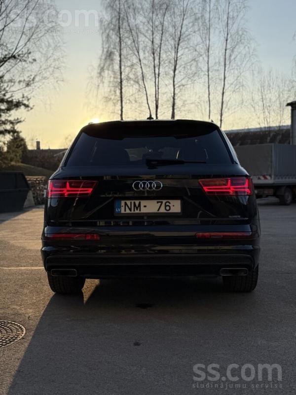 Melns Audi Q7 2017 Rīga, ar dzinēja tilpumu 3.00 L un nobraukumu 170 tūkst. km par 34700 €, foto 10 vietnē AUTOMOTO.COM.LV