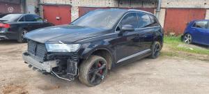 Black Audi Q7 2017 in Vilnius, with an engine capacity of 3.00 L and mileage of 231 thousand km for 9500 €, photo  on AUTOMOTO.COM.LV