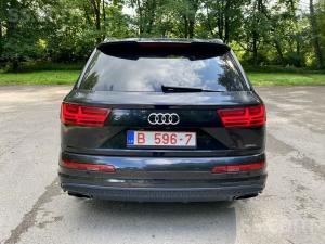 Black Audi Q7 2017 in Riga, with an engine capacity of 3.00 L and mileage of 0 thousand km for 29990 €, photo 7 on AUTOMOTO.COM.LV