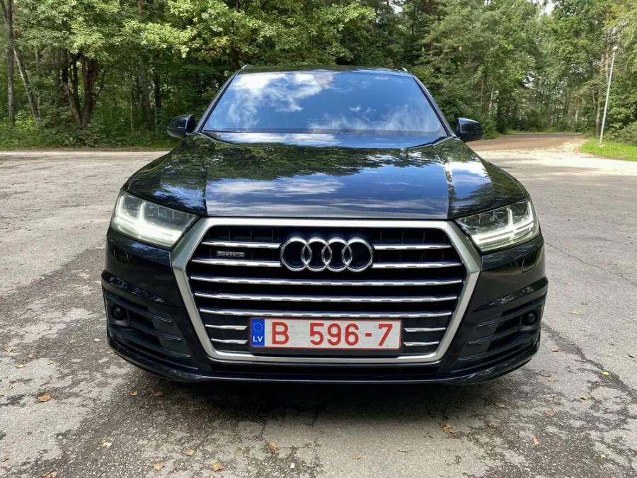 Melns Audi Q7 2017 Rīga, ar dzinēja tilpumu 3.00 L un nobraukumu 137 tūkst. km par 29990 €, foto 3 vietnē AUTOMOTO.COM.LV