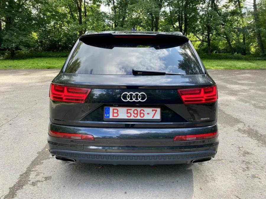 Melns Audi Q7 2017 Rīga, ar dzinēja tilpumu 3.00 L un nobraukumu 137 tūkst. km par 29990 €, foto 7 vietnē AUTOMOTO.COM.LV