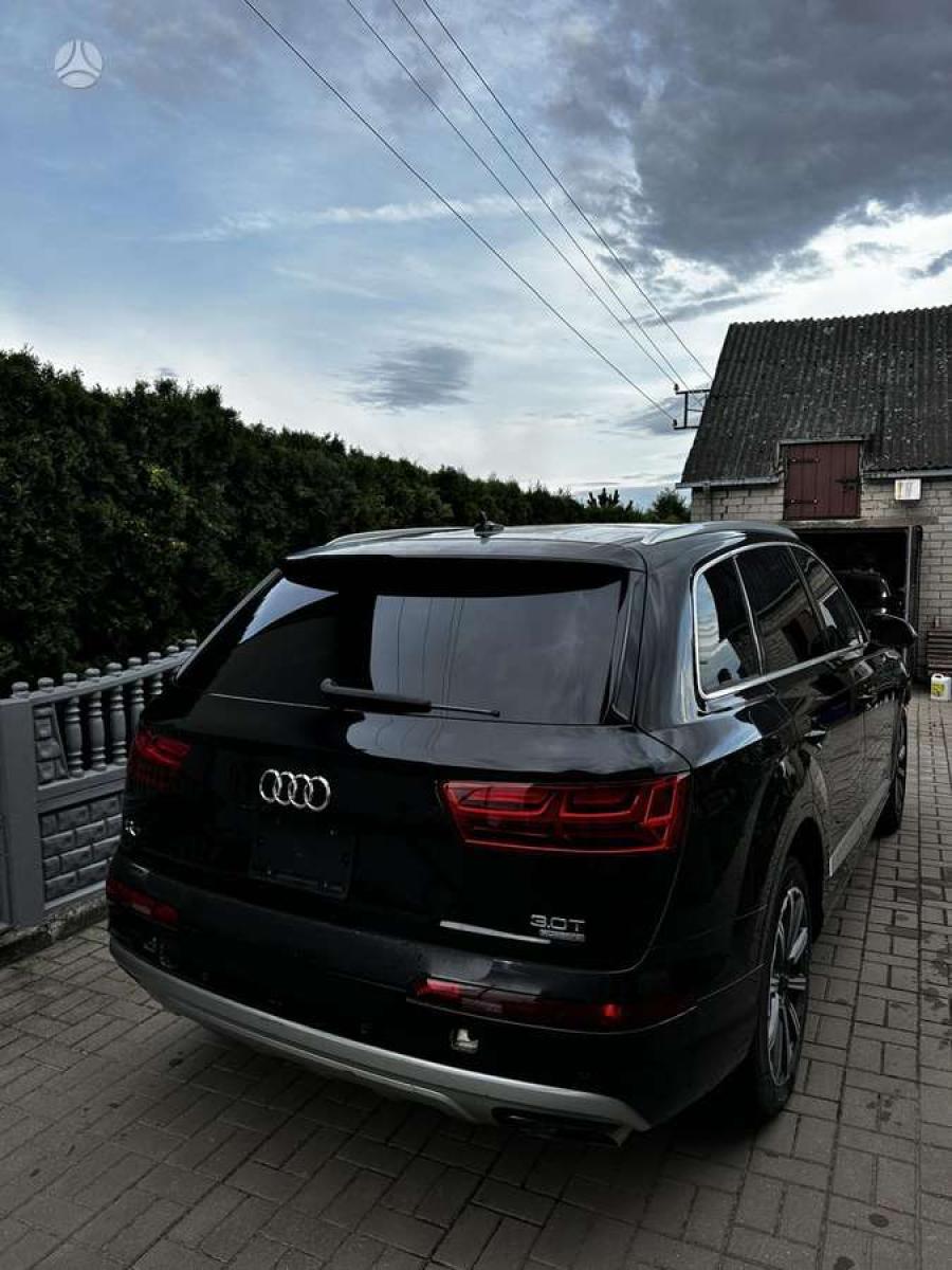 Melns Audi Q7 2017 Kalvarija, ar dzinēja tilpumu 3.00 L un nobraukumu 245 tūkst. km par 10399 €, foto 6 vietnē AUTOMOTO.COM.LV