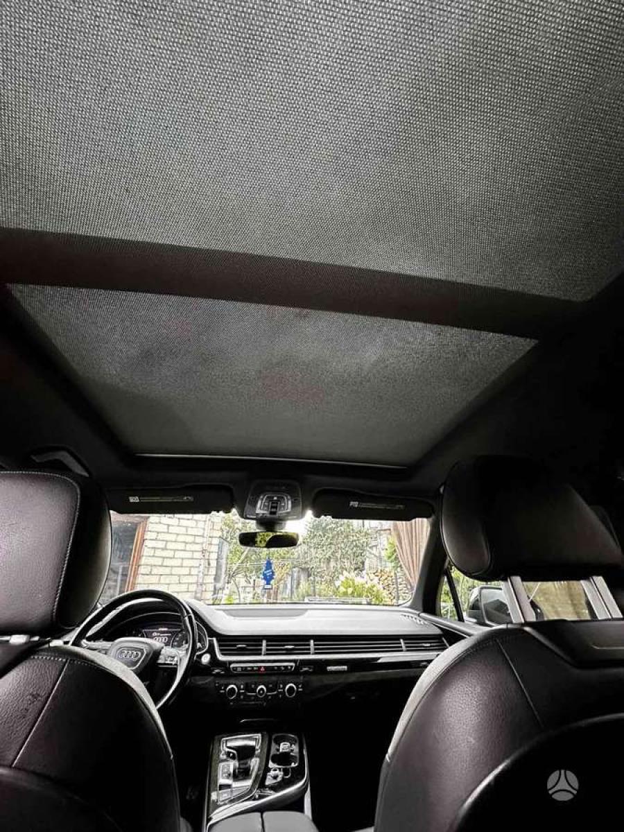 Melns Audi Q7 2017 Kalvarija, ar dzinēja tilpumu 3.00 L un nobraukumu 245 tūkst. km par 10399 €, foto 14 vietnē AUTOMOTO.COM.LV