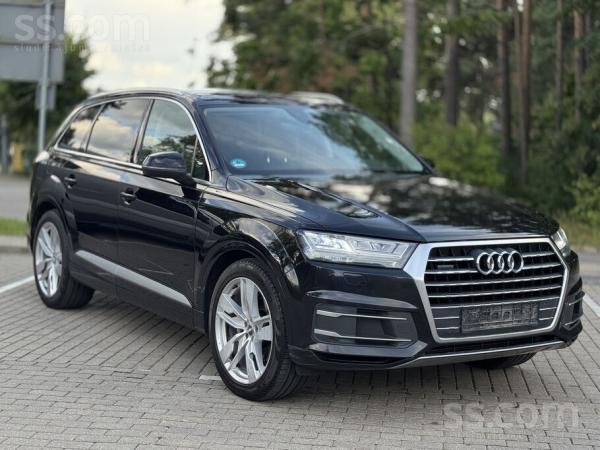 Audi Q7 2017 Jūrmala vietnē Melns Audi Q7 2017 Jūrmala, ar dzinēja tilpumu 3.00 L un nobraukumu 0 tūkst. km par 18290 €, foto 5 vietnē AUTOMOTO.COM.LV