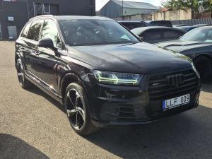 Black Audi Q7 2017 in Vilnius, with an engine capacity of 3.00 L and mileage of 162 thousand km for 27500 €, photo  on AUTOMOTO.COM.LV