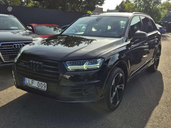 Audi Q7 2017 Viļņa vietnē Melns Audi Q7 2017 Viļņa, ar dzinēja tilpumu 3.00 L un nobraukumu 162 tūkst. km par 27500 €, foto 4 vietnē AUTOMOTO.COM.LV