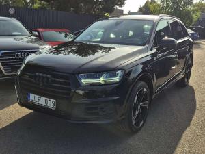 Black Audi Q7 2017 in Vilnius, with an engine capacity of 3.00 L and mileage of 162 thousand km for 27500 €, photo 4 on AUTOMOTO.COM.LV