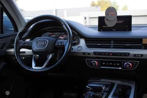 Black Audi Q7 2017 in Vilnius, with an engine capacity of 3.00 L and mileage of 162 thousand km for 27500 €, photo 16 on AUTOMOTO.COM.LV