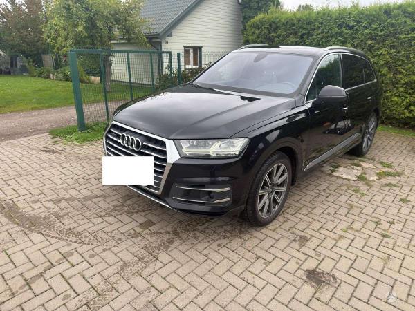 Melns Audi Q7 2017 Viļņa, ar dzinēja tilpumu 2.97 L un nobraukumu 205 tūkst. km par 23000 €, foto 1 vietnē AUTOMOTO.COM.LV