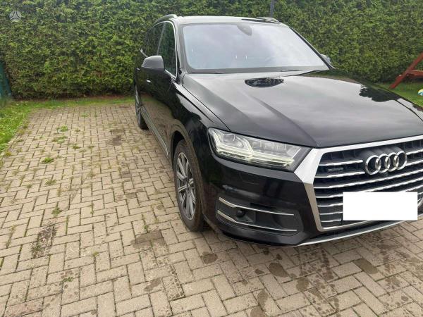 Melns Audi Q7 2017 Viļņa, ar dzinēja tilpumu 2.97 L un nobraukumu 205 tūkst. km par 23000 €, foto 3 vietnē AUTOMOTO.COM.LV