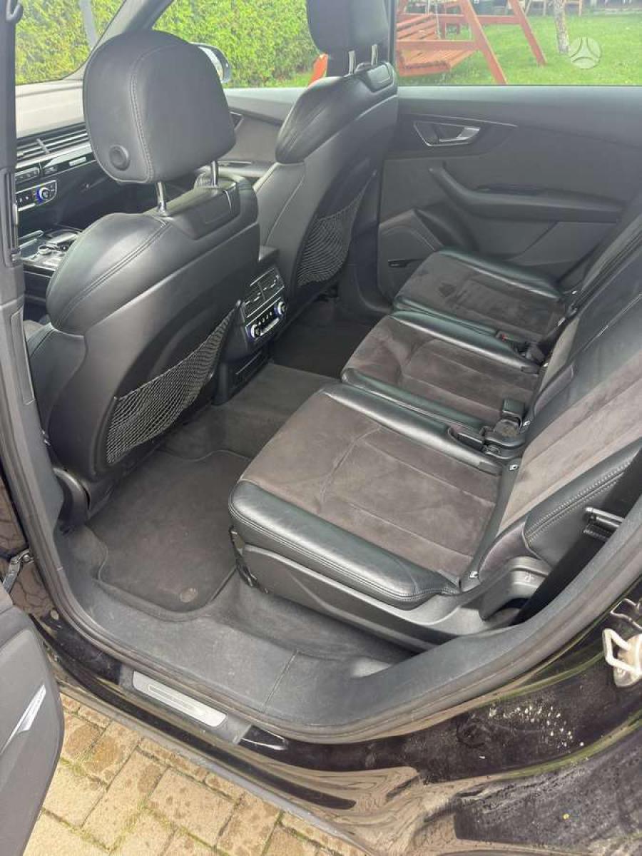 Melns Audi Q7 2017 Viļņa, ar dzinēja tilpumu 2.97 L un nobraukumu 205 tūkst. km par 23000 €, foto 9 vietnē AUTOMOTO.COM.LV