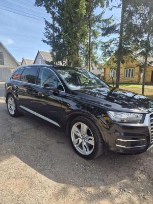 Melns Audi Q7 2017 Kupiškis, ar dzinēja tilpumu 2.97 L un nobraukumu 407 tūkst. km par 17850 €, foto  vietnē AUTOMOTO.COM.LV