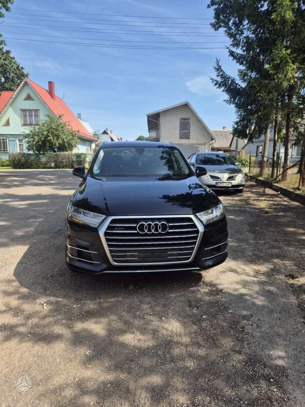 Melns Audi Q7 2017 Kupiškis, ar dzinēja tilpumu 2.97 L un nobraukumu 407 tūkst. km par 17850 €, foto 3 vietnē AUTOMOTO.COM.LV