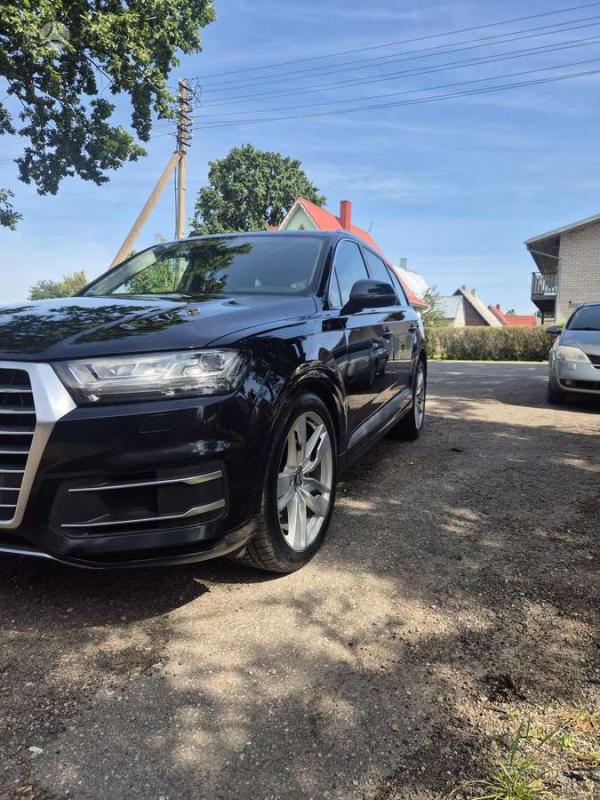Melns Audi Q7 2017 Kupiškis, ar dzinēja tilpumu 2.97 L un nobraukumu 407 tūkst. km par 17850 €, foto 4 vietnē AUTOMOTO.COM.LV