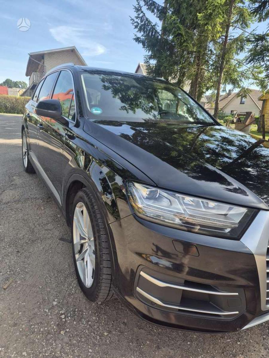 Melns Audi Q7 2017 Kupiškis, ar dzinēja tilpumu 2.97 L un nobraukumu 407 tūkst. km par 17850 €, foto 6 vietnē AUTOMOTO.COM.LV