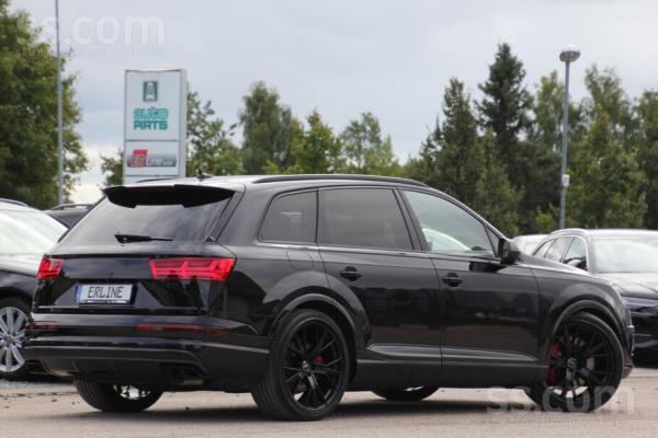 Black Audi Q7 2017 in Tukums, with an engine capacity of 4.00 L and mileage of 248 thousand km for 36000 €, photo 3 on AUTOMOTO.COM.LV