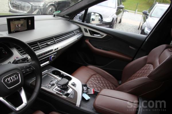 Black Audi Q7 2017 in Tukums, with an engine capacity of 4.00 L and mileage of 248 thousand km for 36000 €, photo 8 on AUTOMOTO.COM.LV