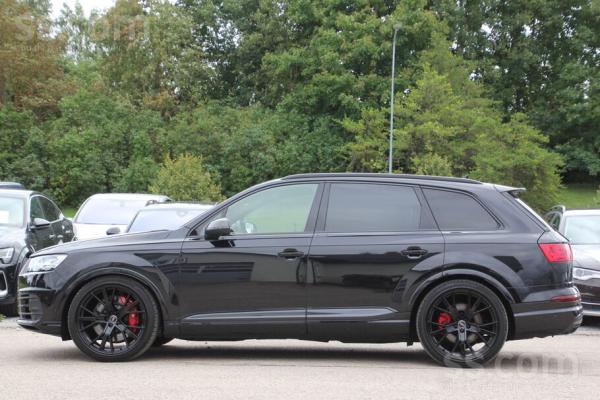 Black Audi Q7 2017 in Tukums, with an engine capacity of 4.00 L and mileage of 248 thousand km for 36000 €, photo 11 on AUTOMOTO.COM.LV