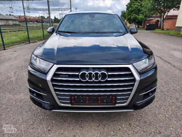 Black Audi Q7 2017 in Siauliai, with an engine capacity of 3.00 L and mileage of 161 thousand km for 19500 €, photo 3 on AUTOMOTO.COM.LV