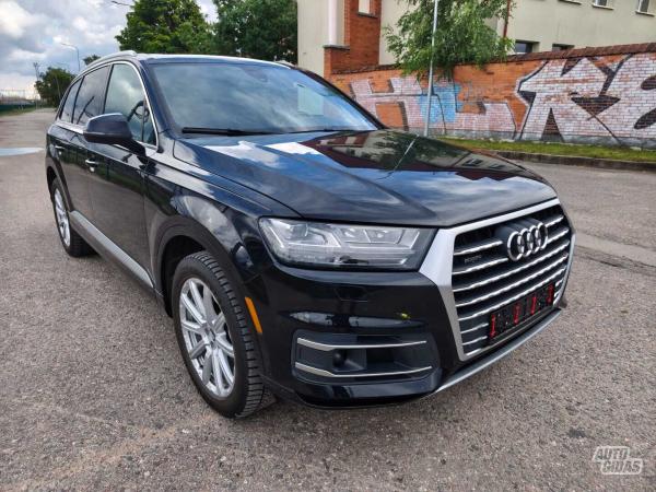 Black Audi Q7 2017 in Siauliai, with an engine capacity of 3.00 L and mileage of 161 thousand km for 19500 €, photo 4 on AUTOMOTO.COM.LV
