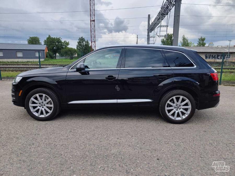 Black Audi Q7 2017 in Siauliai, with an engine capacity of 3.00 L and mileage of 161 thousand km for 19500 €, photo 9 on AUTOMOTO.COM.LV
