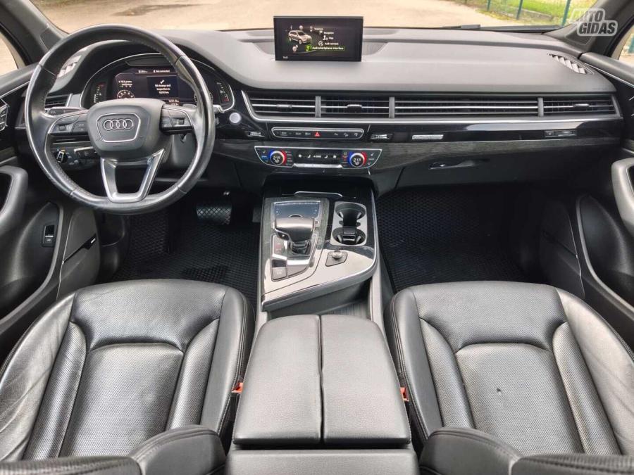 Black Audi Q7 2017 in Siauliai, with an engine capacity of 3.00 L and mileage of 161 thousand km for 19500 €, photo 10 on AUTOMOTO.COM.LV