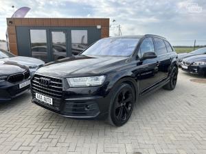 Melns Audi Q7 2017 Kauņa, ar dzinēja tilpumu 3.00 L un nobraukumu 313 tūkst. km par 24600 €, foto  vietnē AUTOMOTO.COM.LV