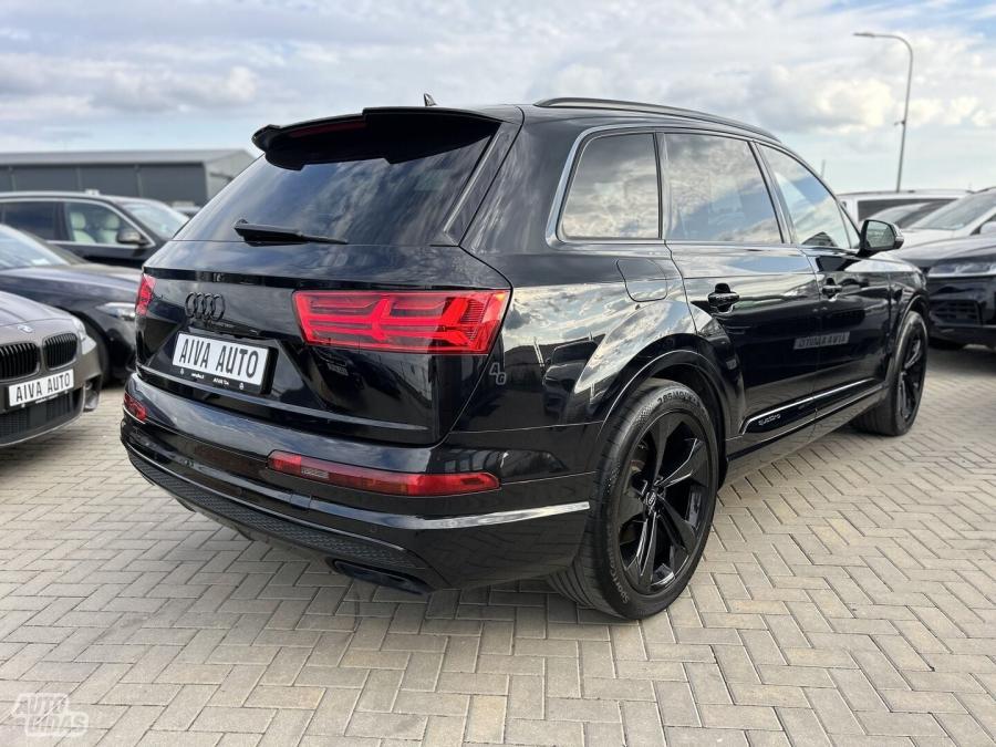 Melns Audi Q7 2017 Kauņa, ar dzinēja tilpumu 3.00 L un nobraukumu 313 tūkst. km par 24600 €, foto 4 vietnē AUTOMOTO.COM.LV