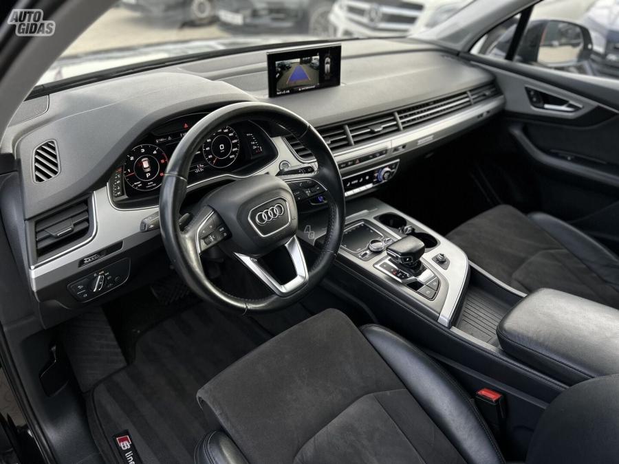 Melns Audi Q7 2017 Kauņa, ar dzinēja tilpumu 3.00 L un nobraukumu 313 tūkst. km par 24600 €, foto 21 vietnē AUTOMOTO.COM.LV