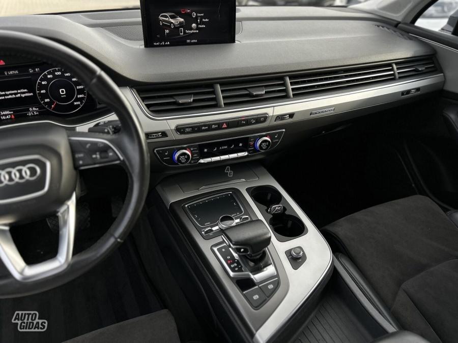 Melns Audi Q7 2017 Kauņa, ar dzinēja tilpumu 3.00 L un nobraukumu 313 tūkst. km par 24600 €, foto 28 vietnē AUTOMOTO.COM.LV