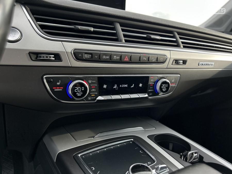 Melns Audi Q7 2017 Kauņa, ar dzinēja tilpumu 3.00 L un nobraukumu 313 tūkst. km par 24600 €, foto 31 vietnē AUTOMOTO.COM.LV