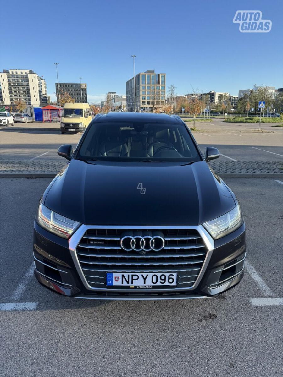 Melns Audi Q7 2017 Viļņa, ar dzinēja tilpumu 3.00 L un nobraukumu 288 tūkst. km par 17200 €, foto 1 vietnē AUTOMOTO.COM.LV