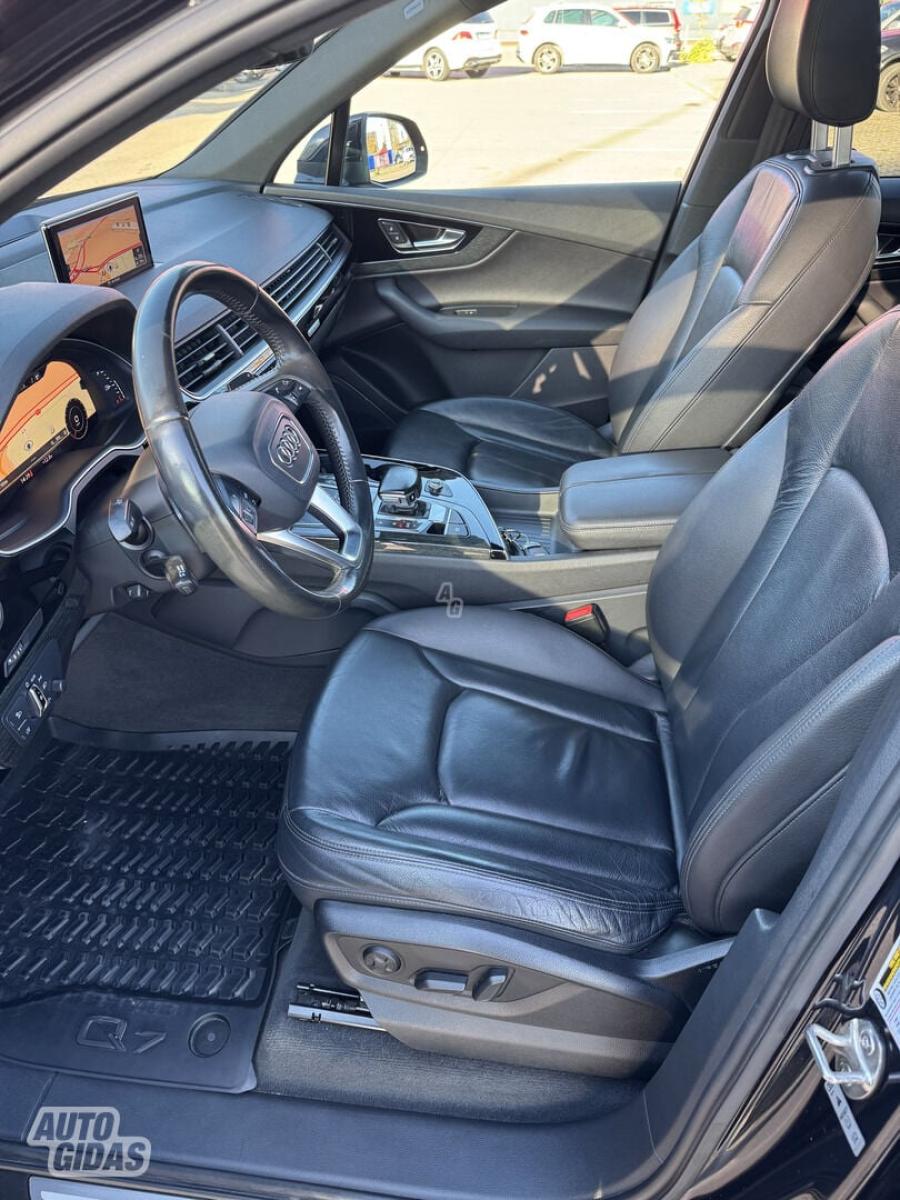 Melns Audi Q7 2017 Viļņa, ar dzinēja tilpumu 3.00 L un nobraukumu 288 tūkst. km par 17200 €, foto 16 vietnē AUTOMOTO.COM.LV