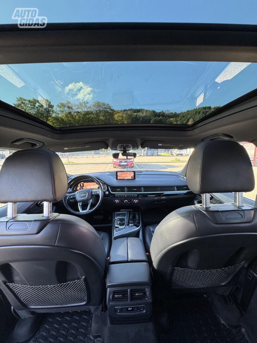 Melns Audi Q7 2017 Viļņa, ar dzinēja tilpumu 3.00 L un nobraukumu 288 tūkst. km par 17200 €, foto 18 vietnē AUTOMOTO.COM.LV