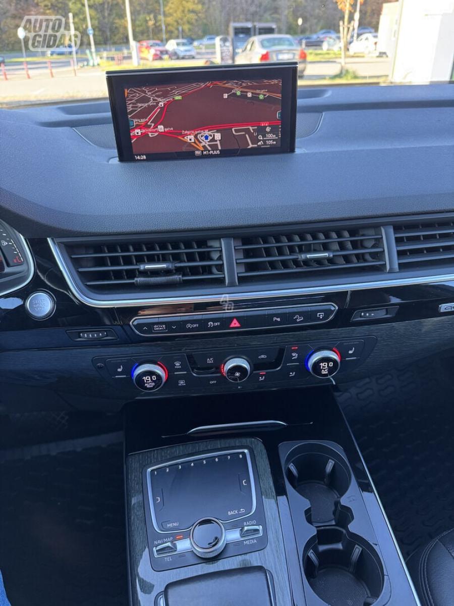 Melns Audi Q7 2017 Viļņa, ar dzinēja tilpumu 3.00 L un nobraukumu 288 tūkst. km par 17200 €, foto 19 vietnē AUTOMOTO.COM.LV