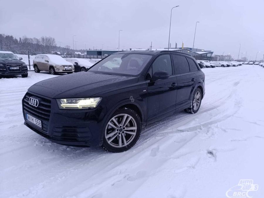 Black Audi Q7 2018 in Avizieniai, with an engine capacity of 3.00 L and mileage of 193 thousand km for 24900 €, photo 1 on AUTOMOTO.COM.LV