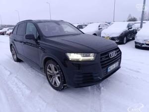 Black Audi Q7 2018 in Avizieniai, with an engine capacity of 3.00 L and mileage of 193 thousand km for 24900 €, photo 7 on AUTOMOTO.COM.LV