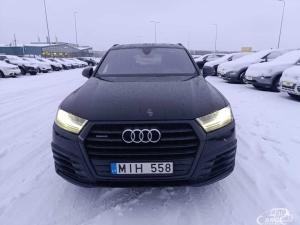 Black Audi Q7 2018 in Avizieniai, with an engine capacity of 3.00 L and mileage of 193 thousand km for 24900 €, photo 8 on AUTOMOTO.COM.LV