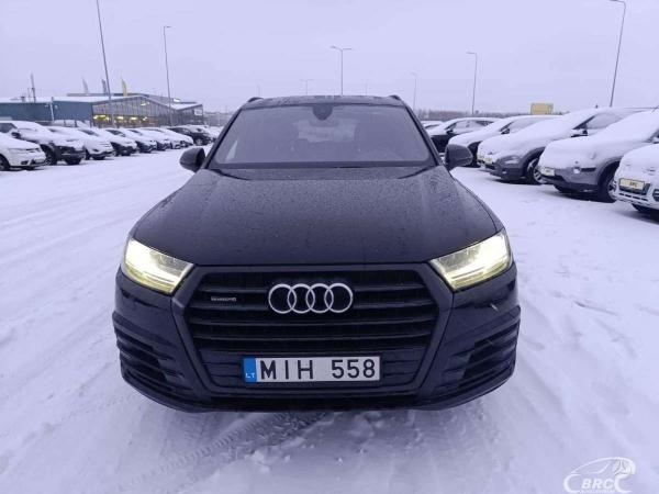 Melns Audi Q7 2018 Viļņa, ar dzinēja tilpumu 2.97 L un nobraukumu 193 tūkst. km par 24900 €, foto 9 vietnē AUTOMOTO.COM.LV