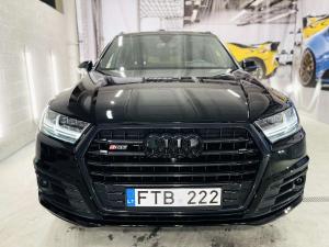 Black Audi Q7 2018 in Kaunas, with an engine capacity of 3.00 L and mileage of 100 thousand km for 34500 €, photo 7 on AUTOMOTO.COM.LV