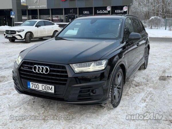 Melns Audi Q7 2018 Tallina, ar dzinēja tilpumu 3.00 L un nobraukumu 182 tūkst. km par 32000 €, foto 1 vietnē AUTOMOTO.COM.LV
