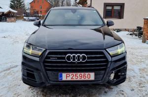 Black Audi Q7 2018 in Mazeikiai, with an engine capacity of 3.00 L and mileage of 259 thousand km for 15900 €, photo  on AUTOMOTO.COM.LV