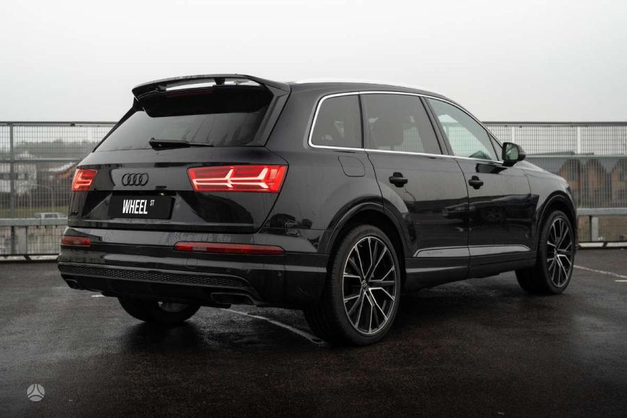 Melns Audi Q7 2018 Viļņa, ar dzinēja tilpumu 3.00 L un nobraukumu 199 tūkst. km par 23950 €, foto 6 vietnē AUTOMOTO.COM.LV