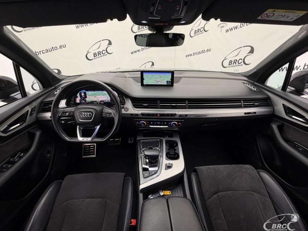 Black Audi Q7 2018 in Vilnius, with an engine capacity of 2.97 L and mileage of 193 thousand km for 22500 €, photo 4 on AUTOMOTO.COM.LV